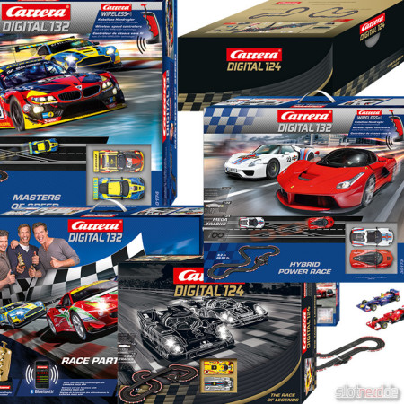 Carrera Komplettsets und Grundpackungen - slotnerd.de